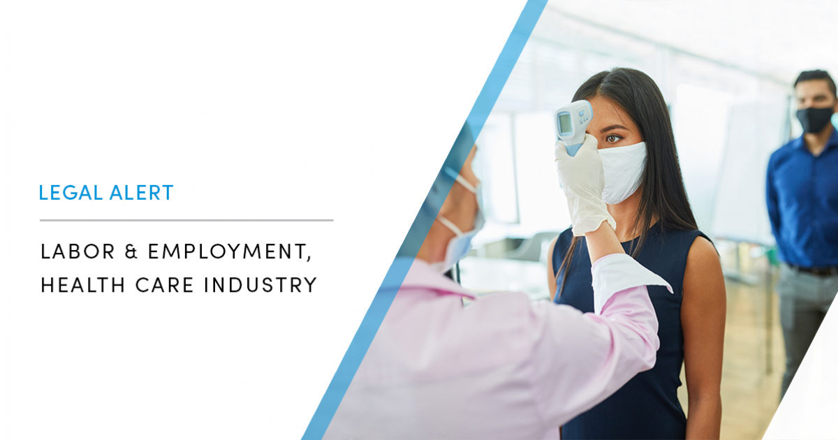 OSHA Issues COVID-19 ETS for Health Care Employers, Updated Prevention ...