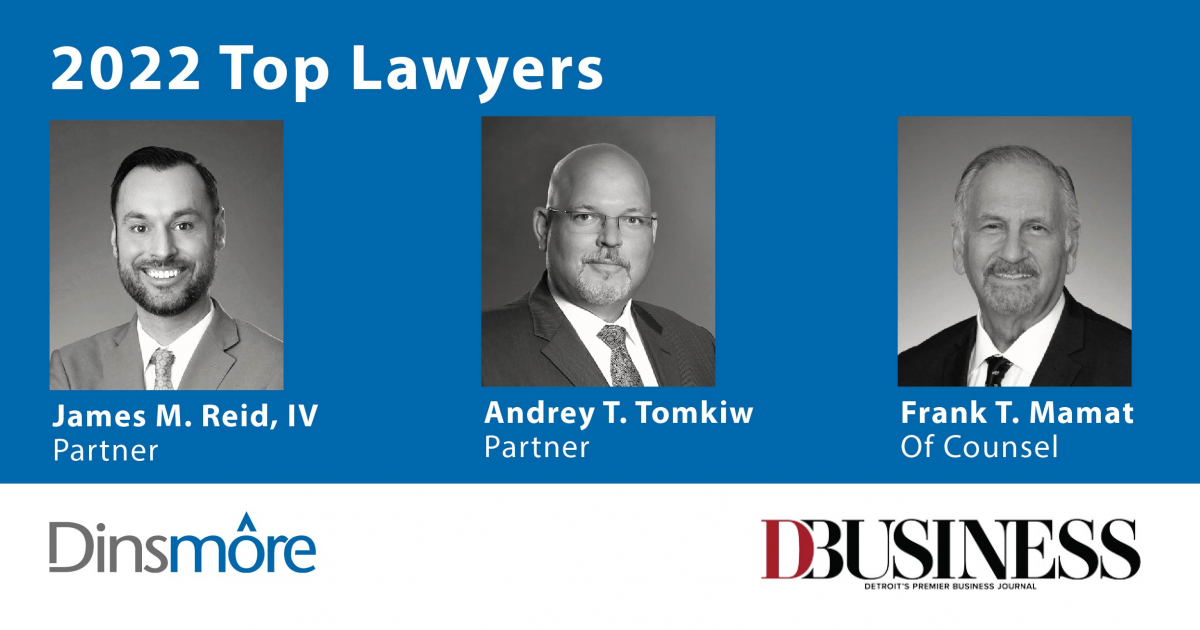 James Reid, Andrey Tomkiw and Frank Mamat Named dBusiness Magazine's ...