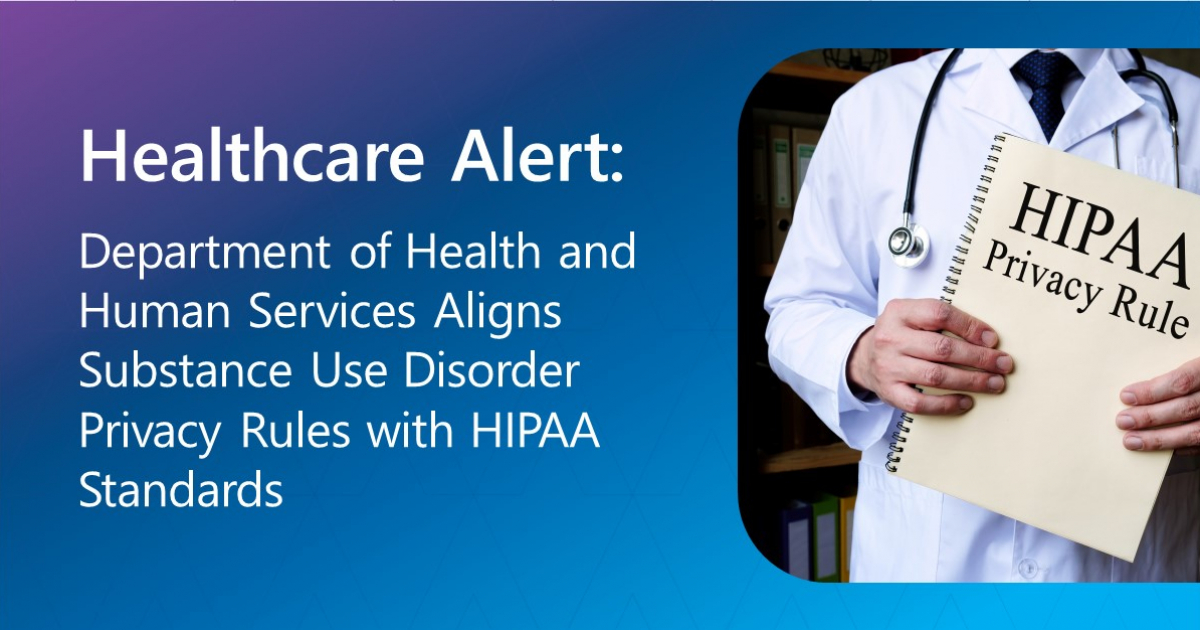 Department of Health and Human Services Aligns Substance Use Disorder ...